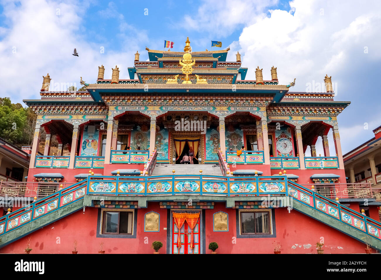 Buddhist Monastery Nala Gumba in Nepal Stock Photo - Alamy