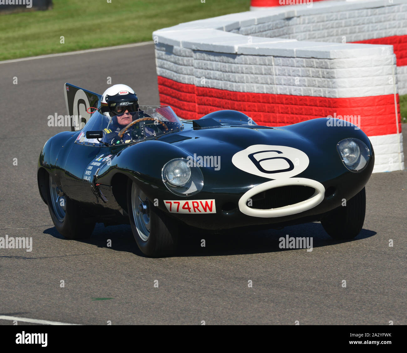 John Young, Jaguar D type, Long nose, Sussex Trophy, World Championship ...