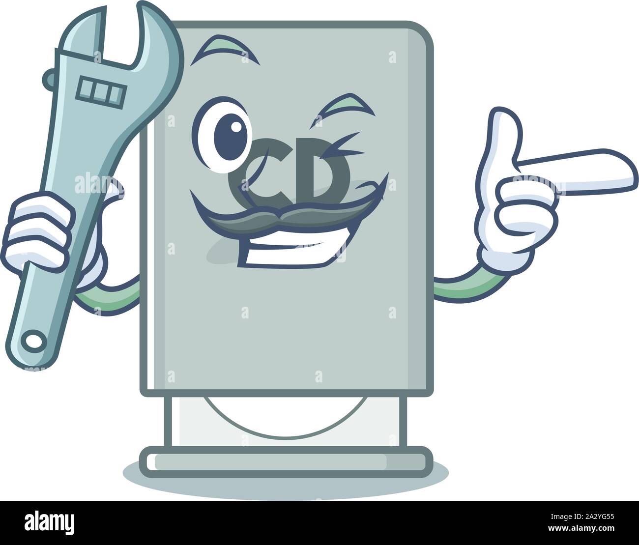 Mechanic rom drive toys above character chair Stock Vector Image & Art ...