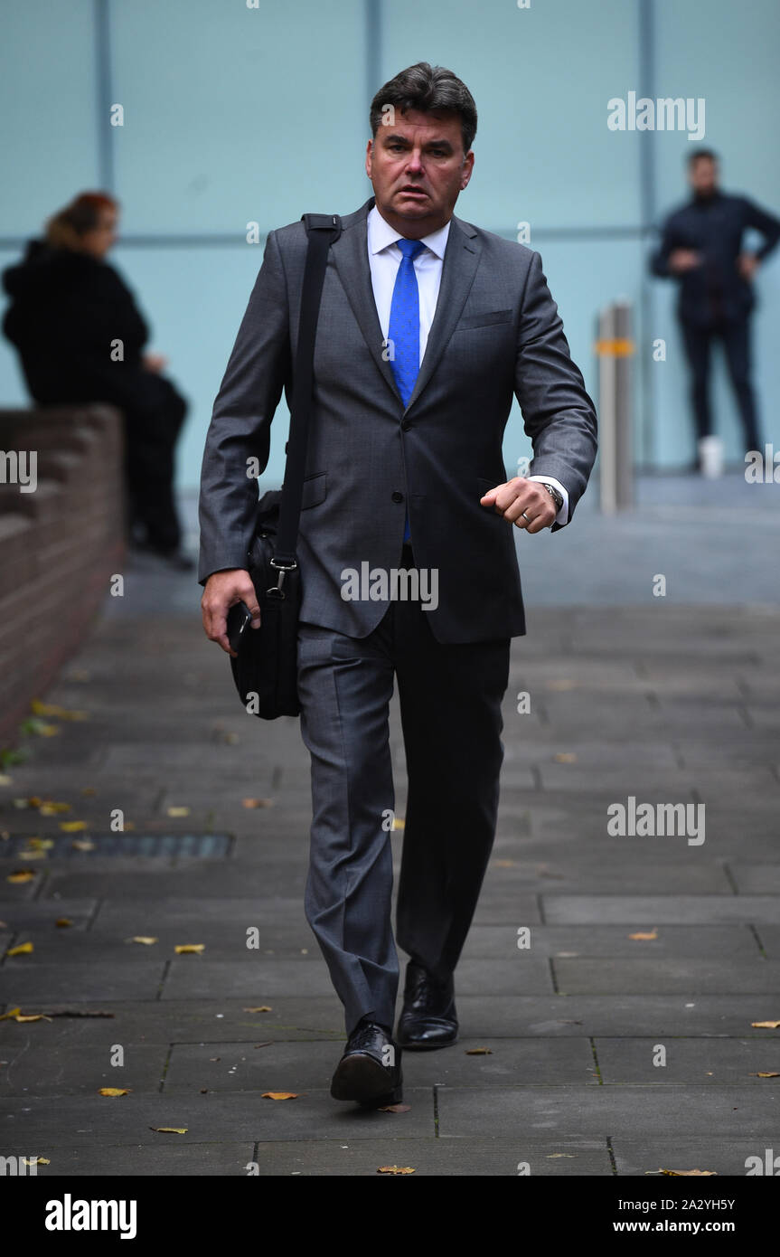 Former BHS owner Dominic Chappell arrives at Southwark Crown Court in ...