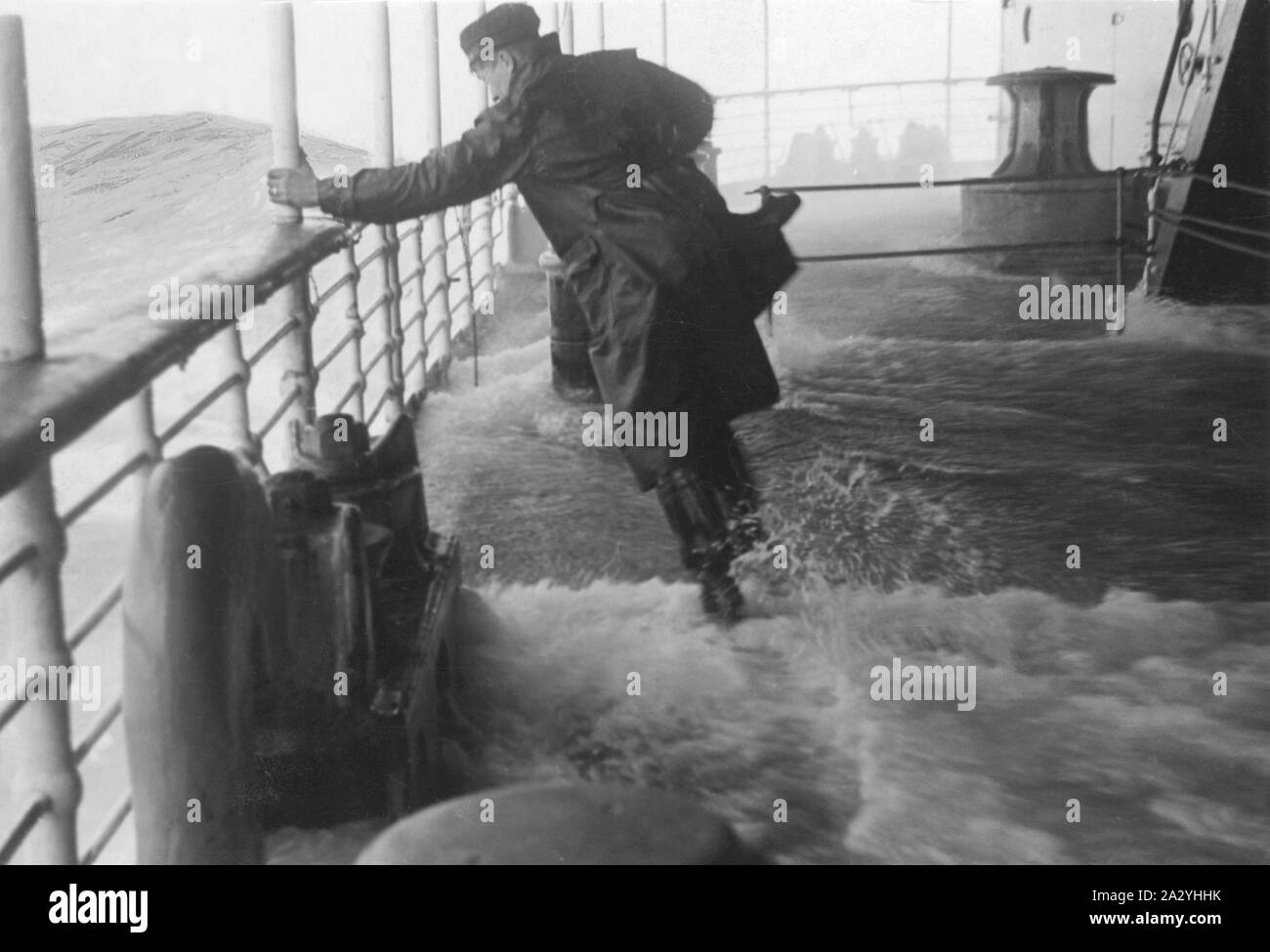 A sailor on the deck of a ship hi-res stock photography and images - Alamy
