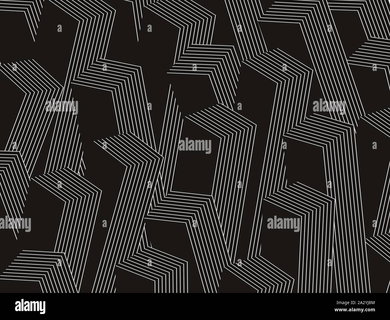 Geometric pattern. Abstract monochrome texture. Modern background ...