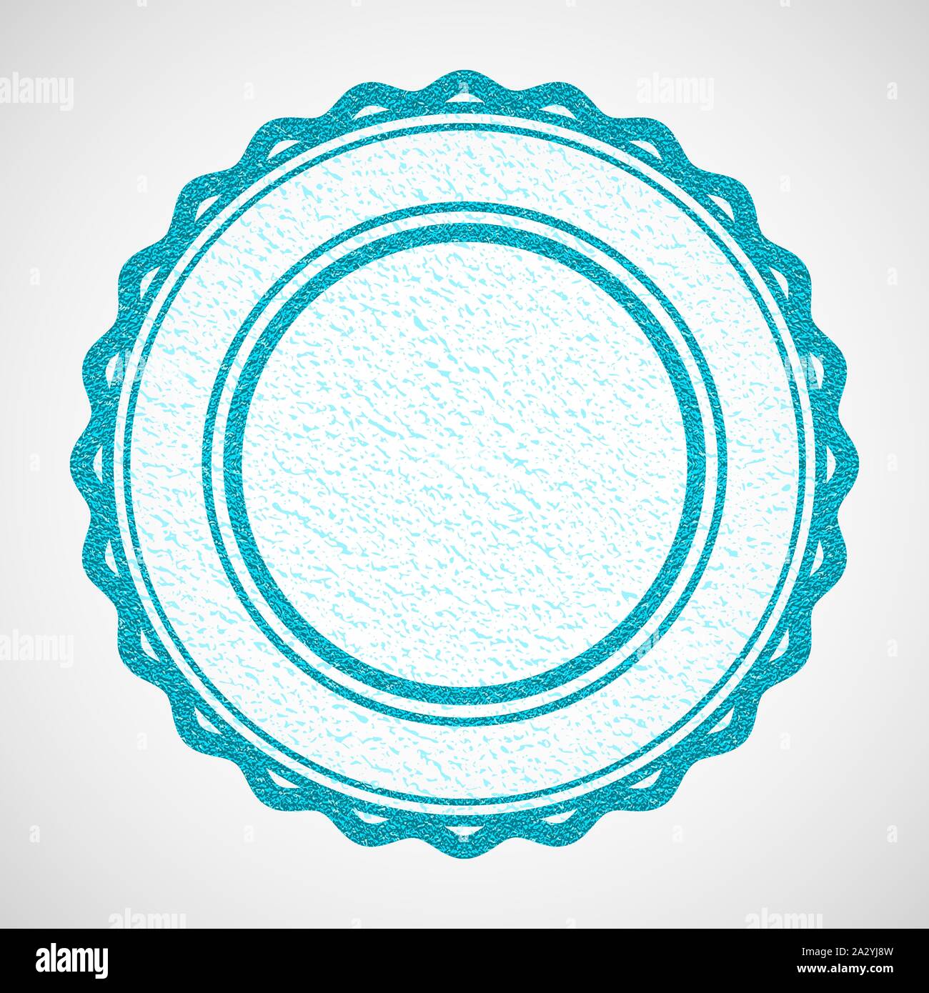 Vector illustration. Blue rubber stamp. Grunge texture. Abstract empty ...