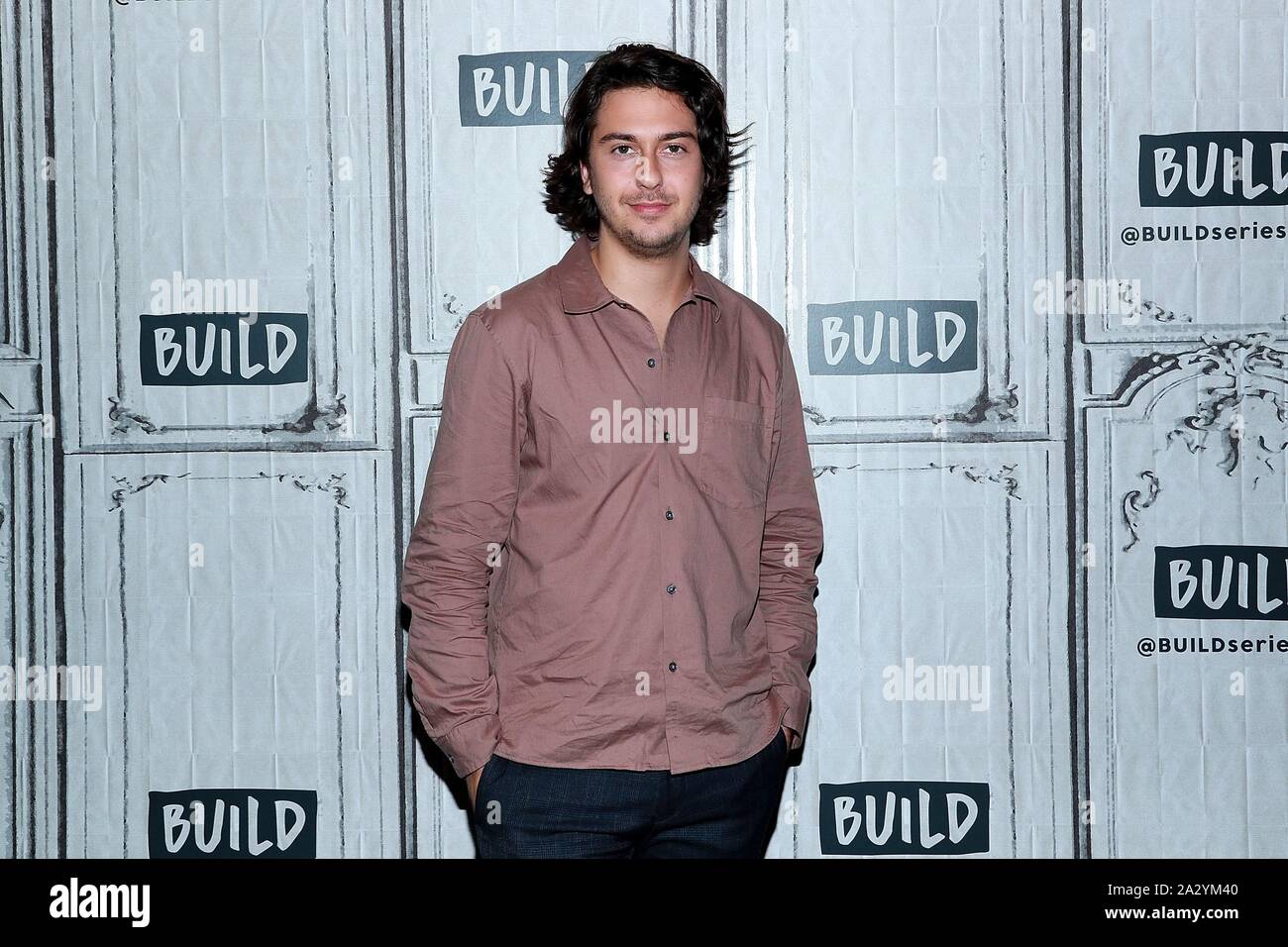 New York, NY, USA. 2nd Oct, 2019. Henry-Alex Rubin inside for AOL Build ...