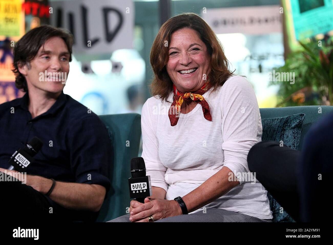 New York, NY, USA. 2nd Oct, 2019. Cillian Murphy, Caryn Mandabach ...