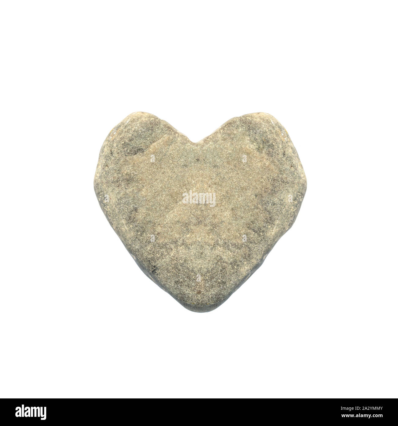 concept of cruel, callous, indifferent person. heart-shaped stone. man ...