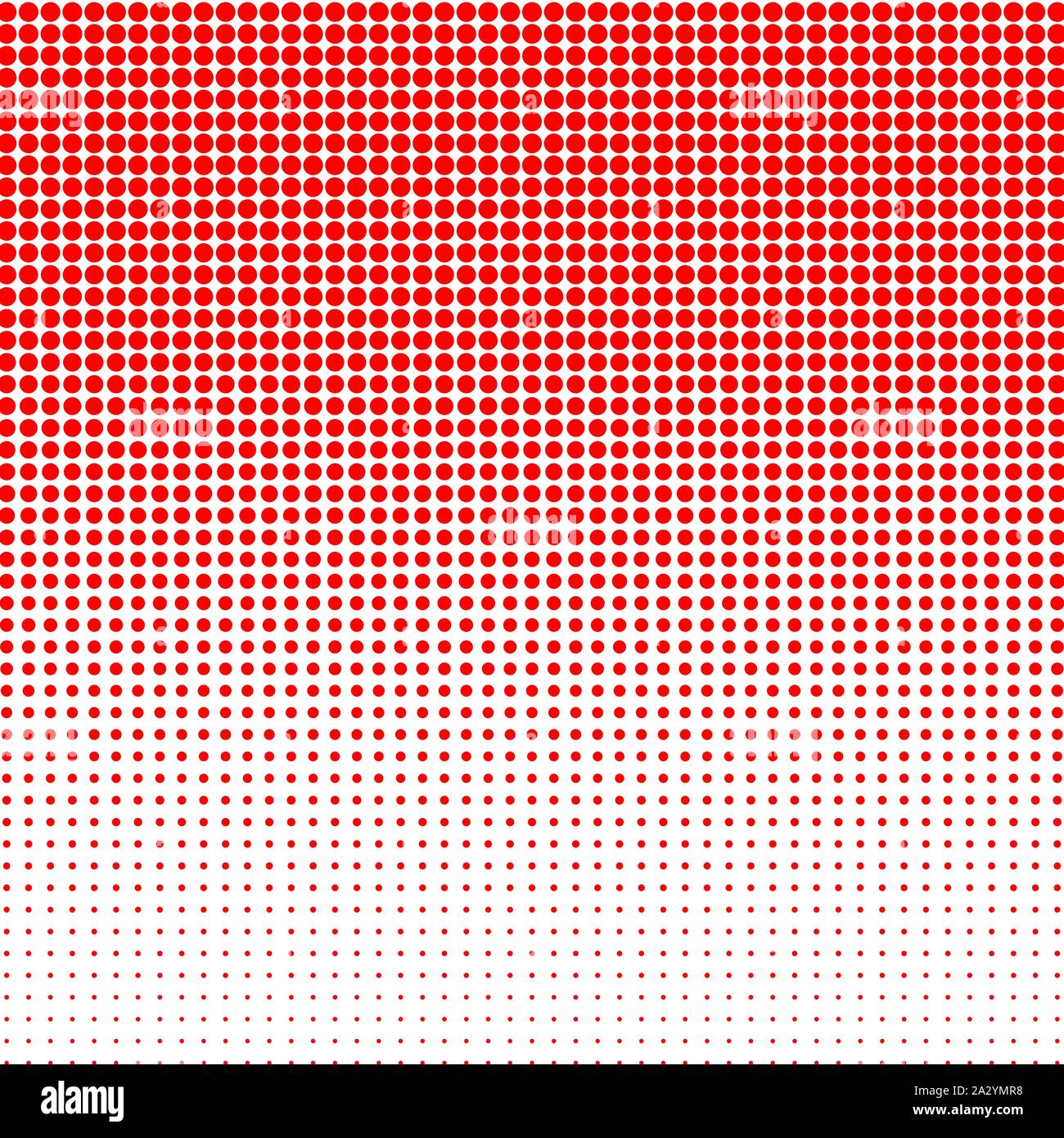 Halftone illustrator. Dots on Background. Red and white Geometric ...