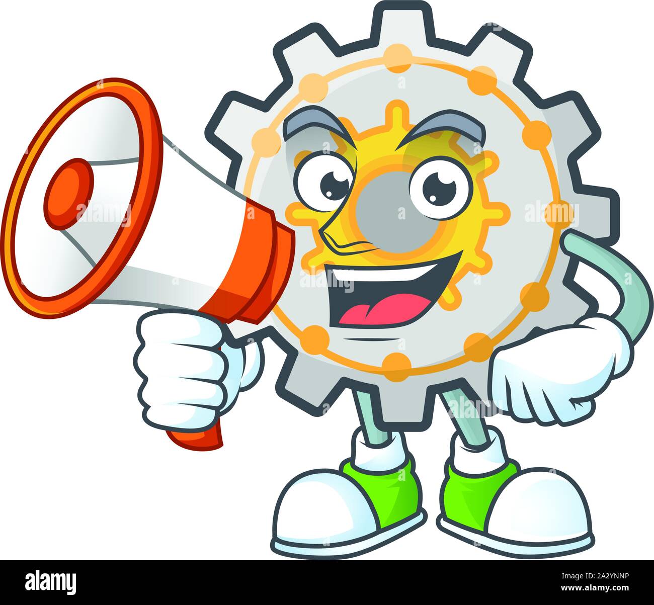 Old iron gears Stock Vector Images - Alamy