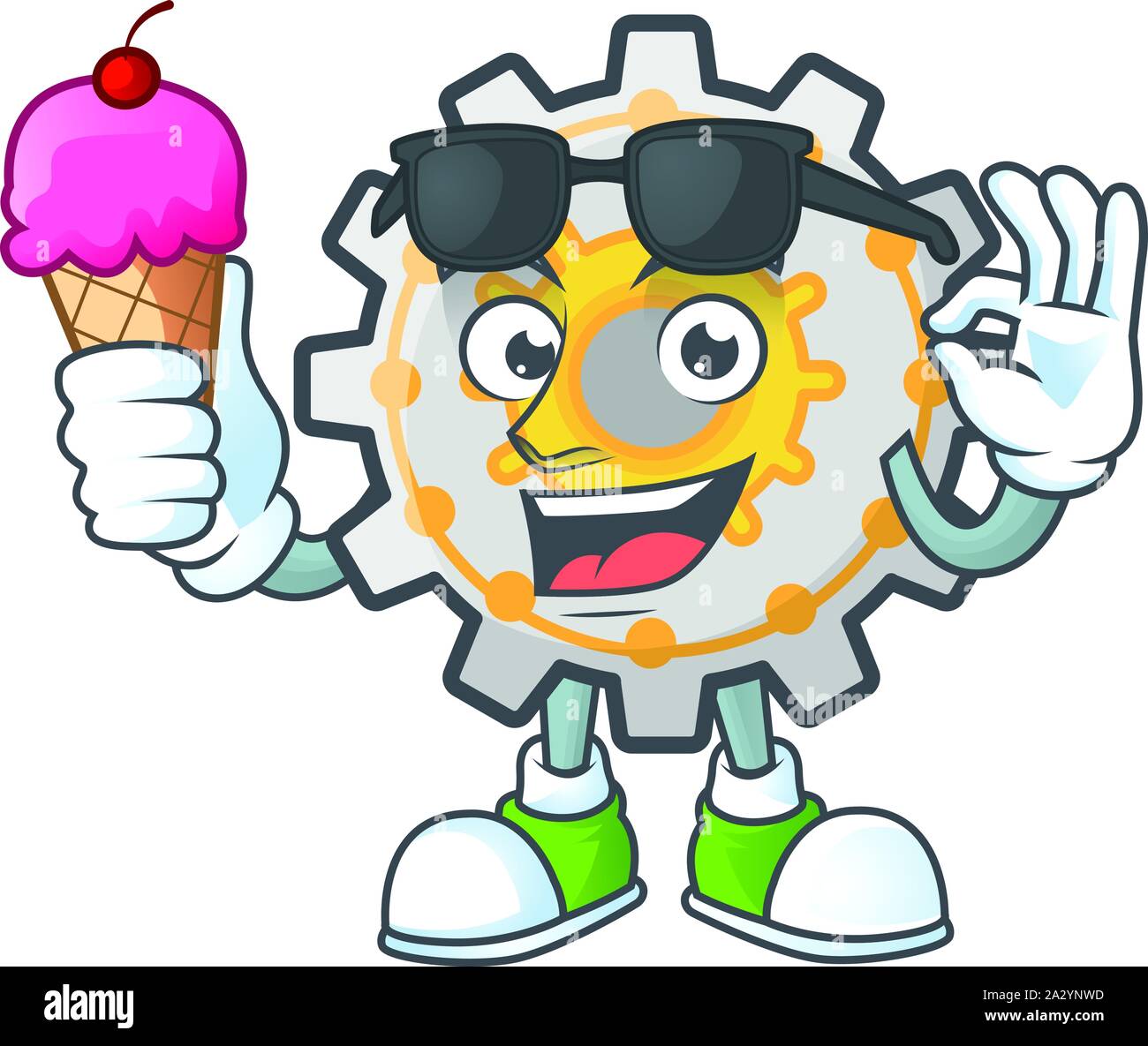 Summer settings Stock Vector Images - Alamy