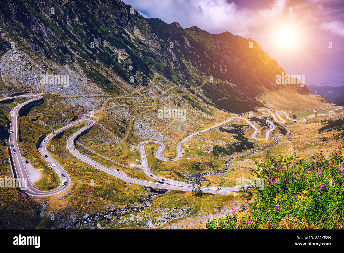 Transfagarasan highway, probably the most beautiful road in the world ...