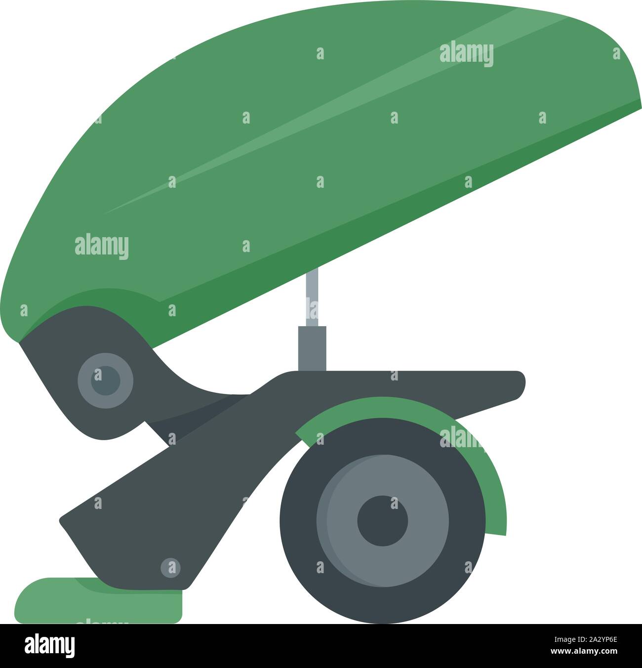 Agricultural trailer icon. Flat illustration of agricultural trailer ...