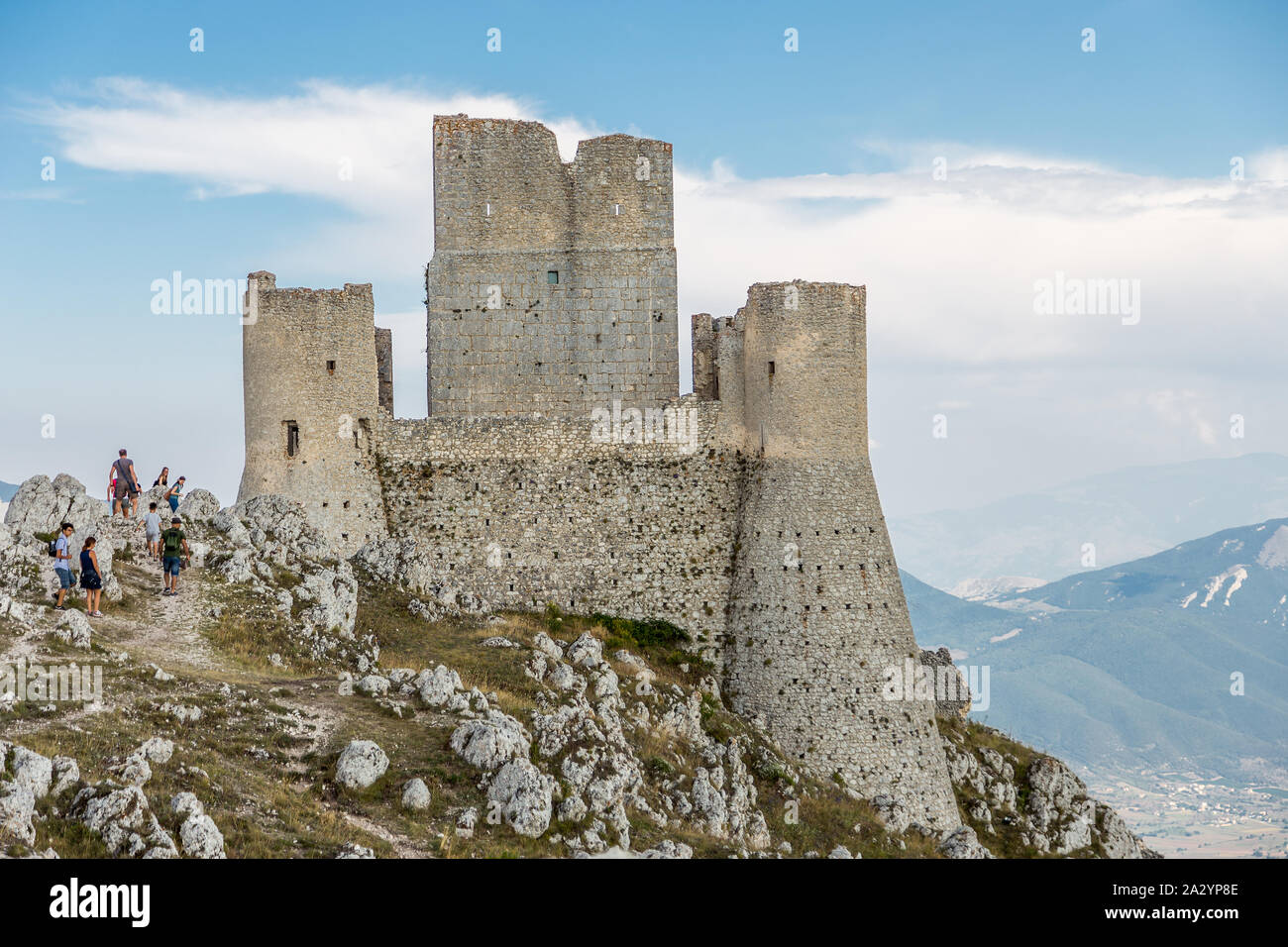 Rocca calascio castle on hi-res stock photography and images - Alamy