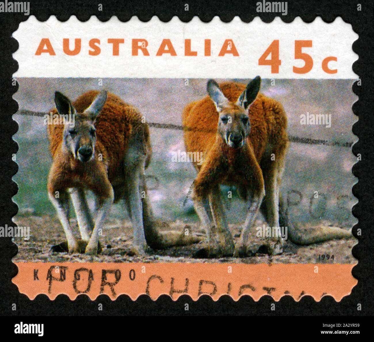 Stamp collecting kangaroo hi-res stock photography and images - Alamy