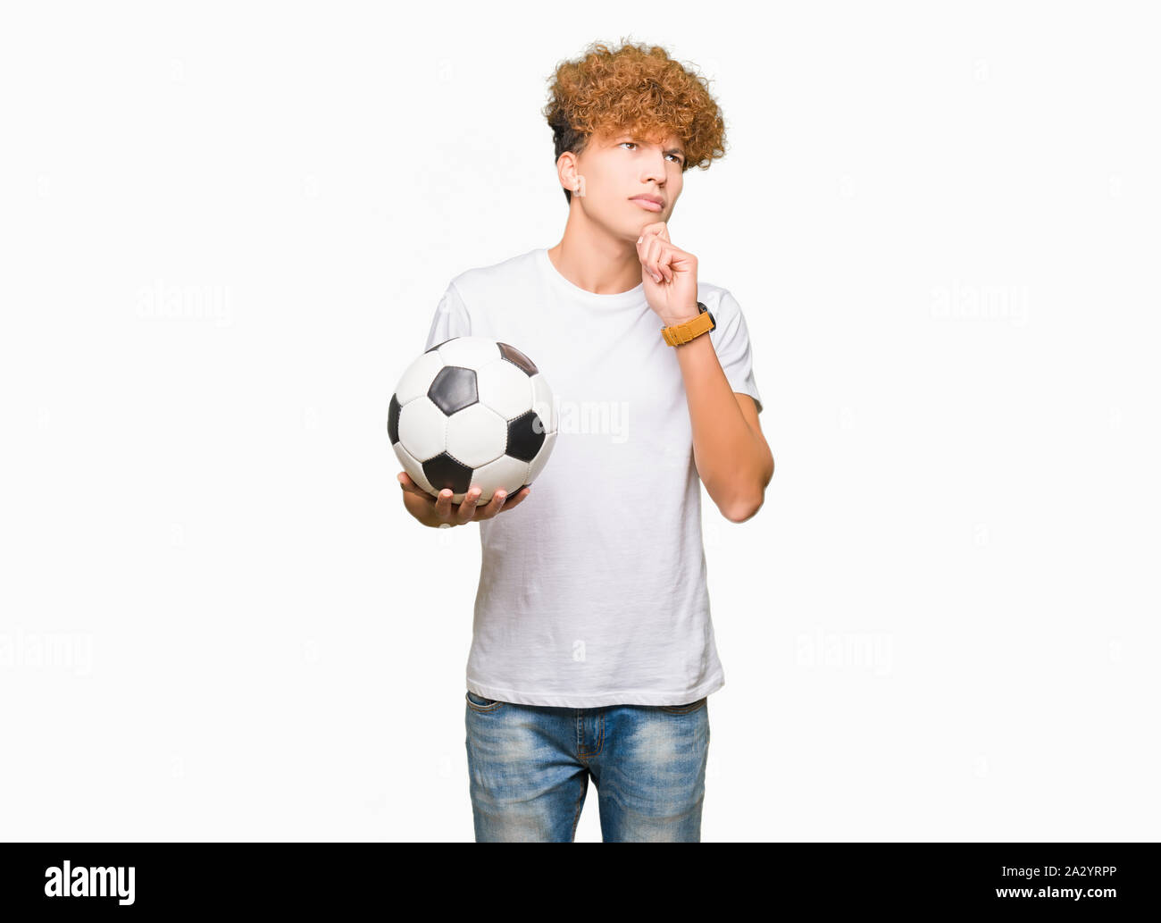 Confused football Cut Out Stock Images & Pictures - Alamy