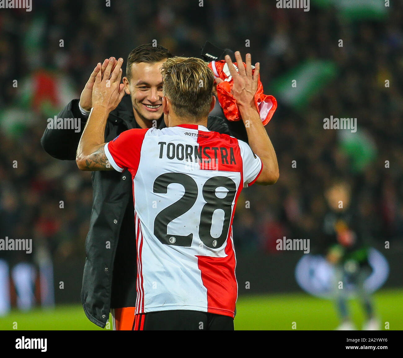 Feyenoord justin bijlow and jens toornstra hi-res stock photography and images - Alamy