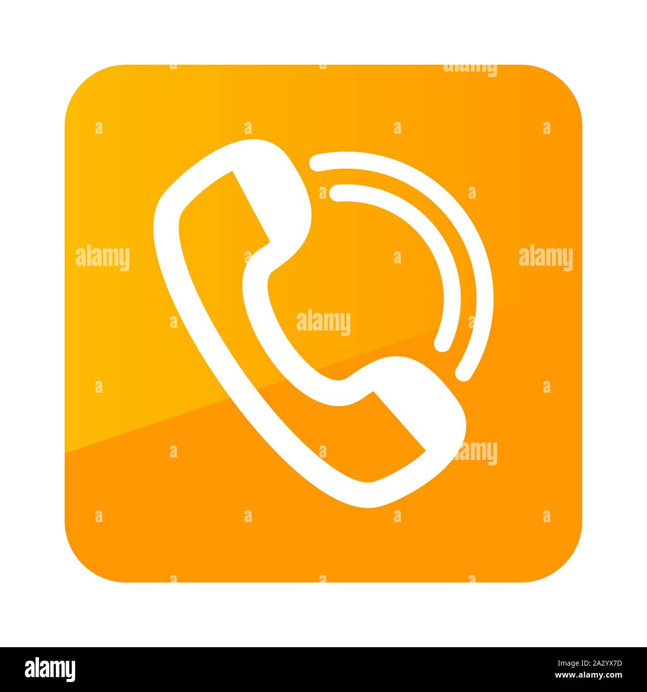 Phone handset icon. E-commerce sign. Graph symbol for your web site ...