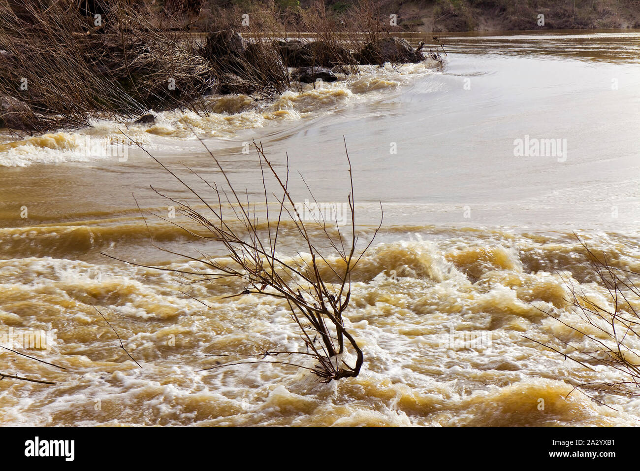 River murky waters flowing hi-res stock photography and images - Alamy