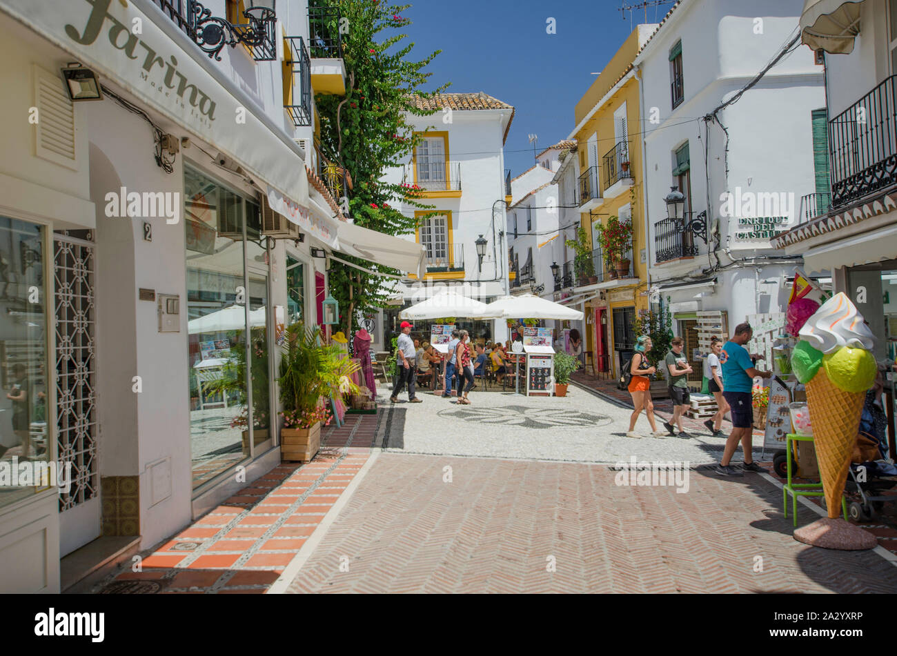 Marbella,Costa Del Sol, Spain Stock Photo - Alamy