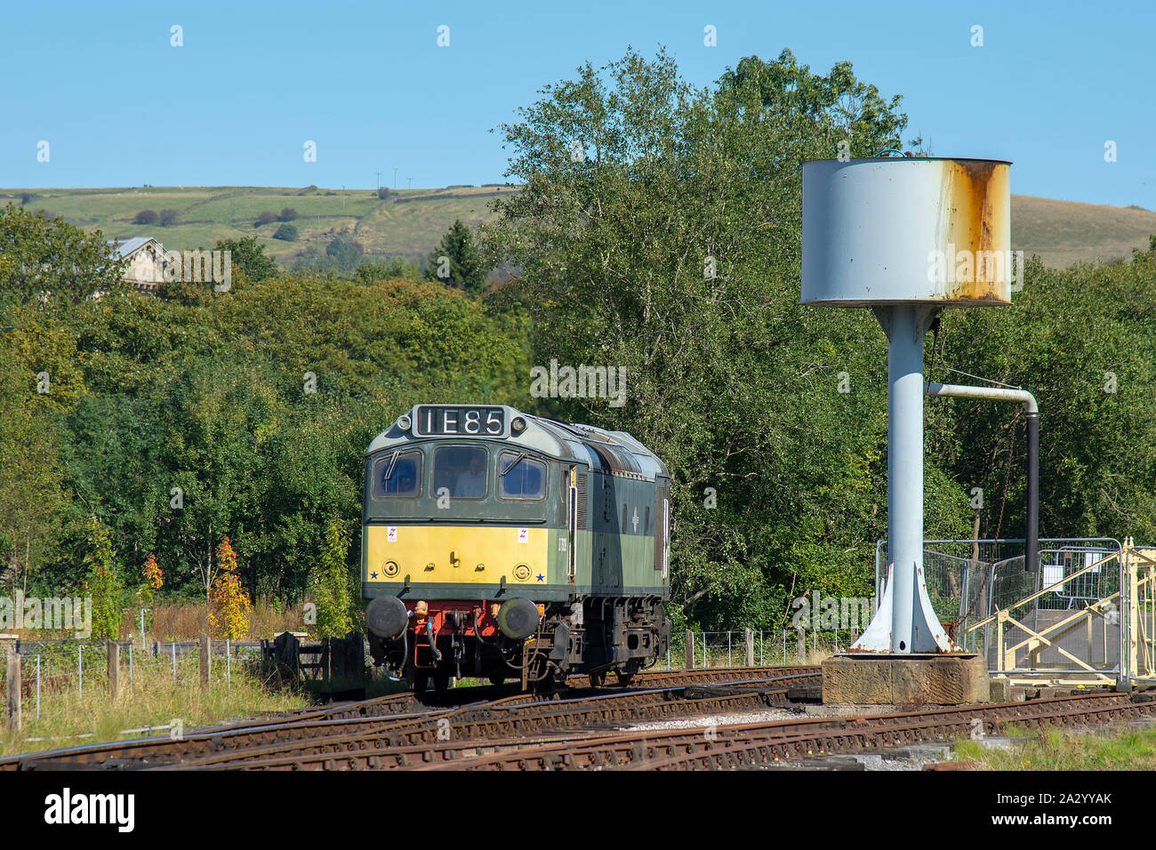 Heritage Diesel engine on a gala weekend at the east lancs railway ...