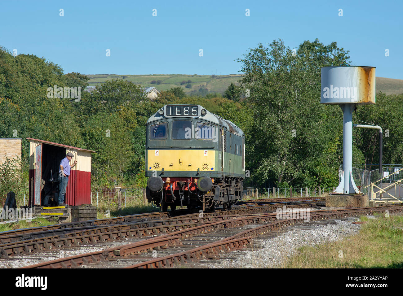 Heritage Diesel engine on a gala weekend at the east lancs railway ...