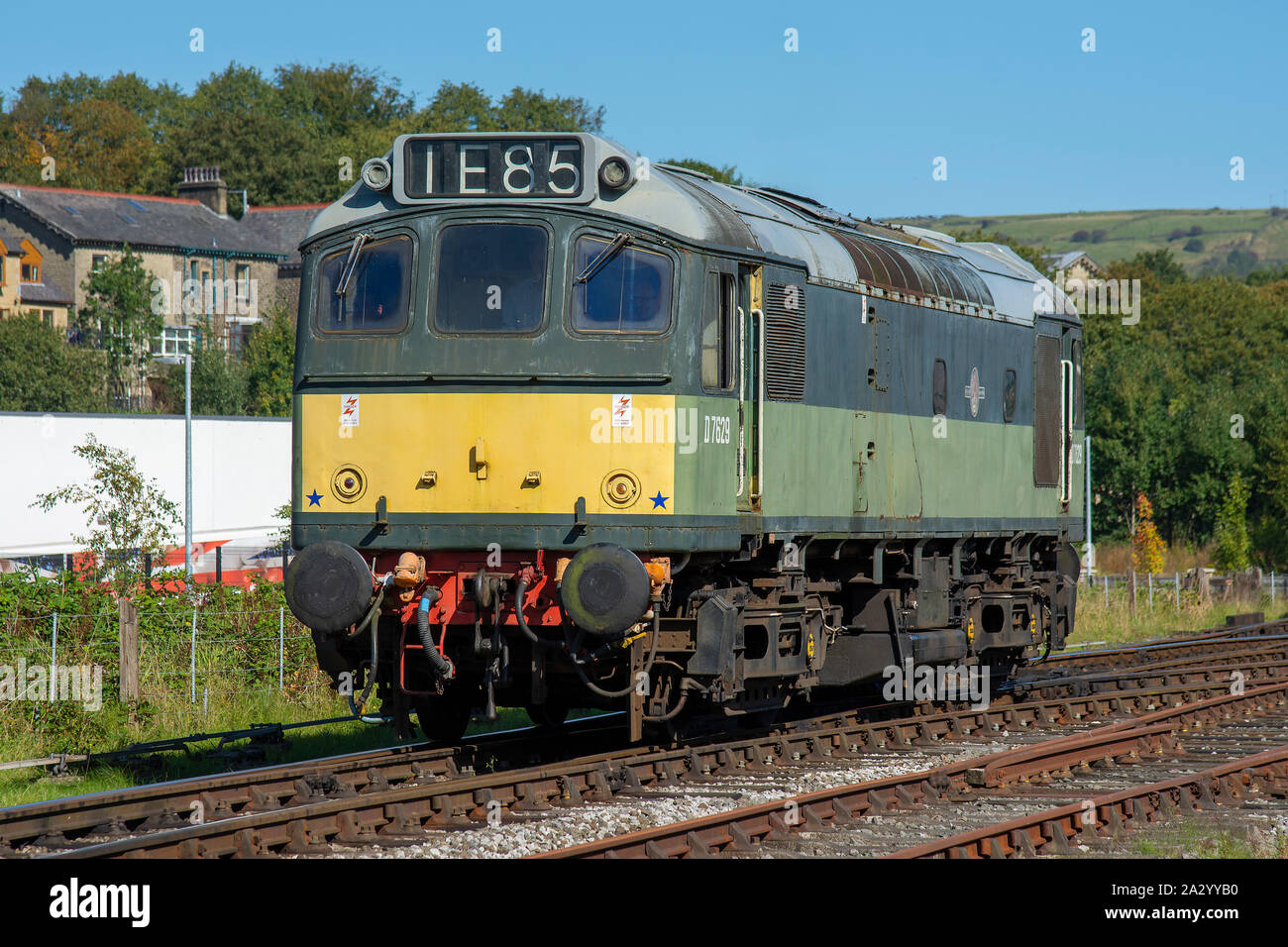 Heritage Diesel engine on a gala weekend at the east lancs railway ...