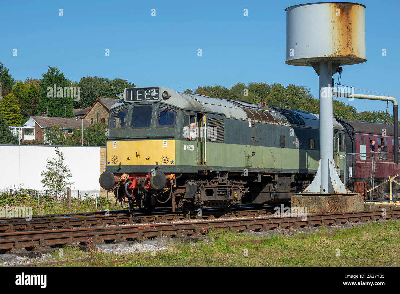 Heritage Diesel engine on a gala weekend at the east lancs railway ...