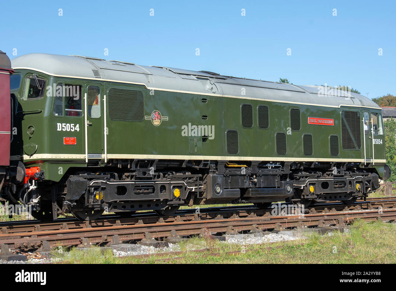 Heritage Diesel engine on a gala weekend at the east lancs railway ...