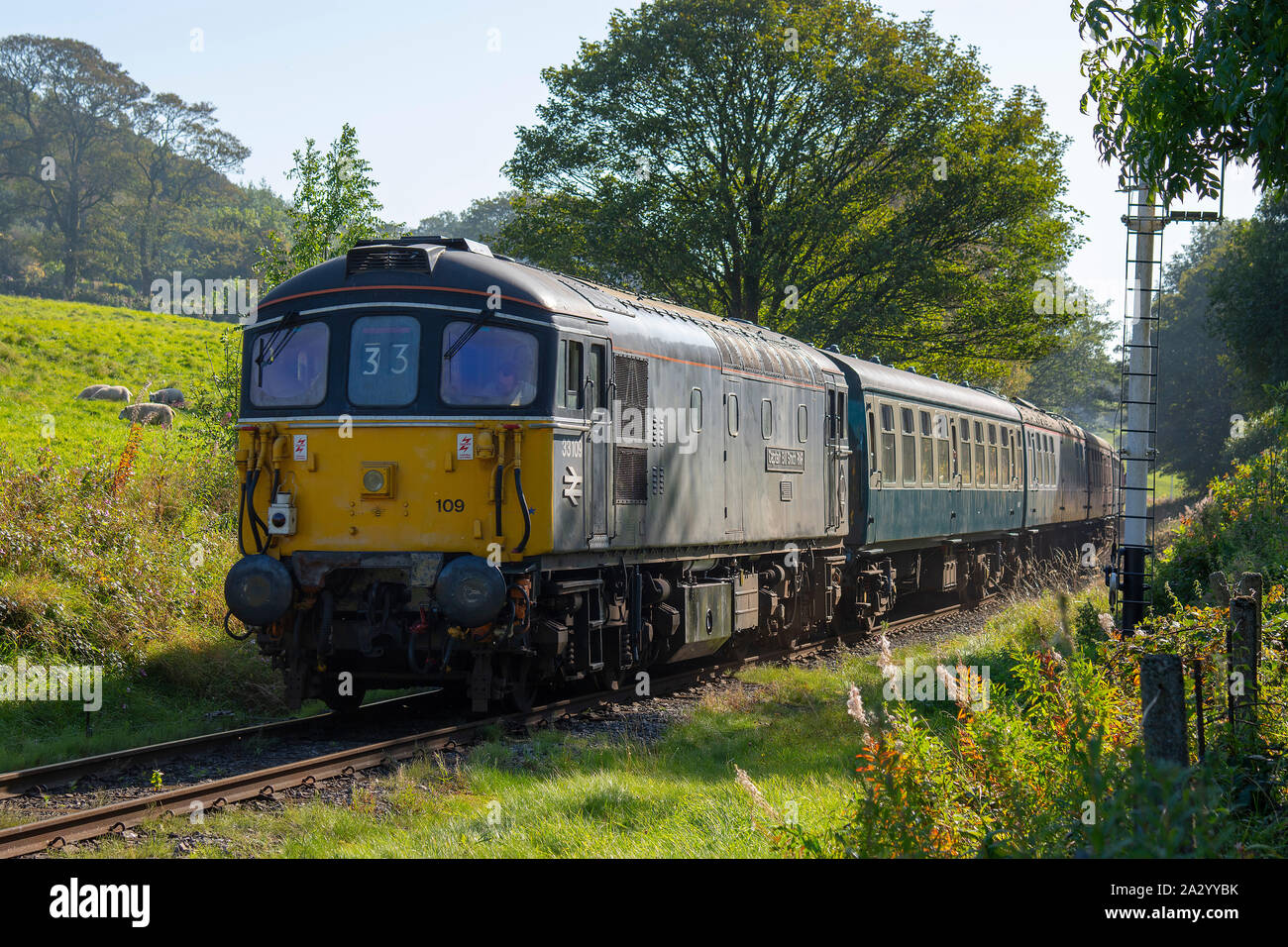 Heritage Diesel engine on a gala weekend at the east lancs railway ...