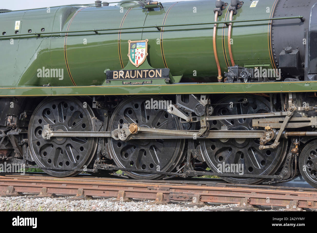 Steam locomotive braunton hi-res stock photography and images - Alamy