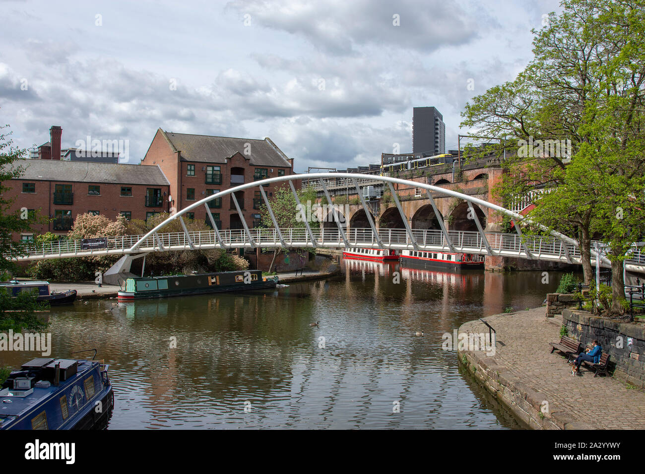 Castlefield basin manchester hi-res stock photography and images - Alamy