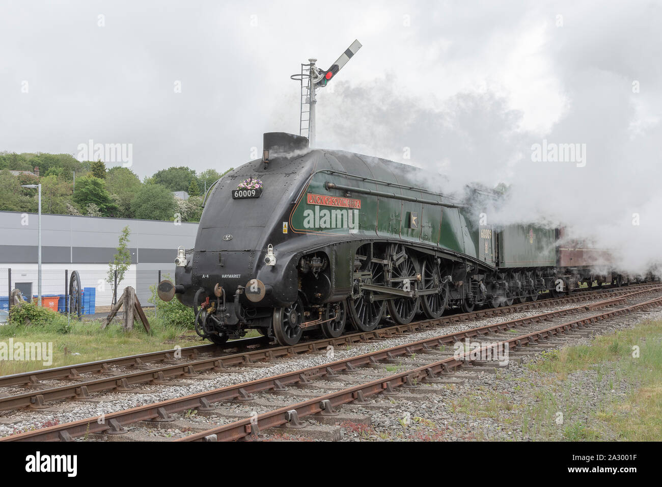 A4 steam locomotive hi-res stock photography and images - Alamy
