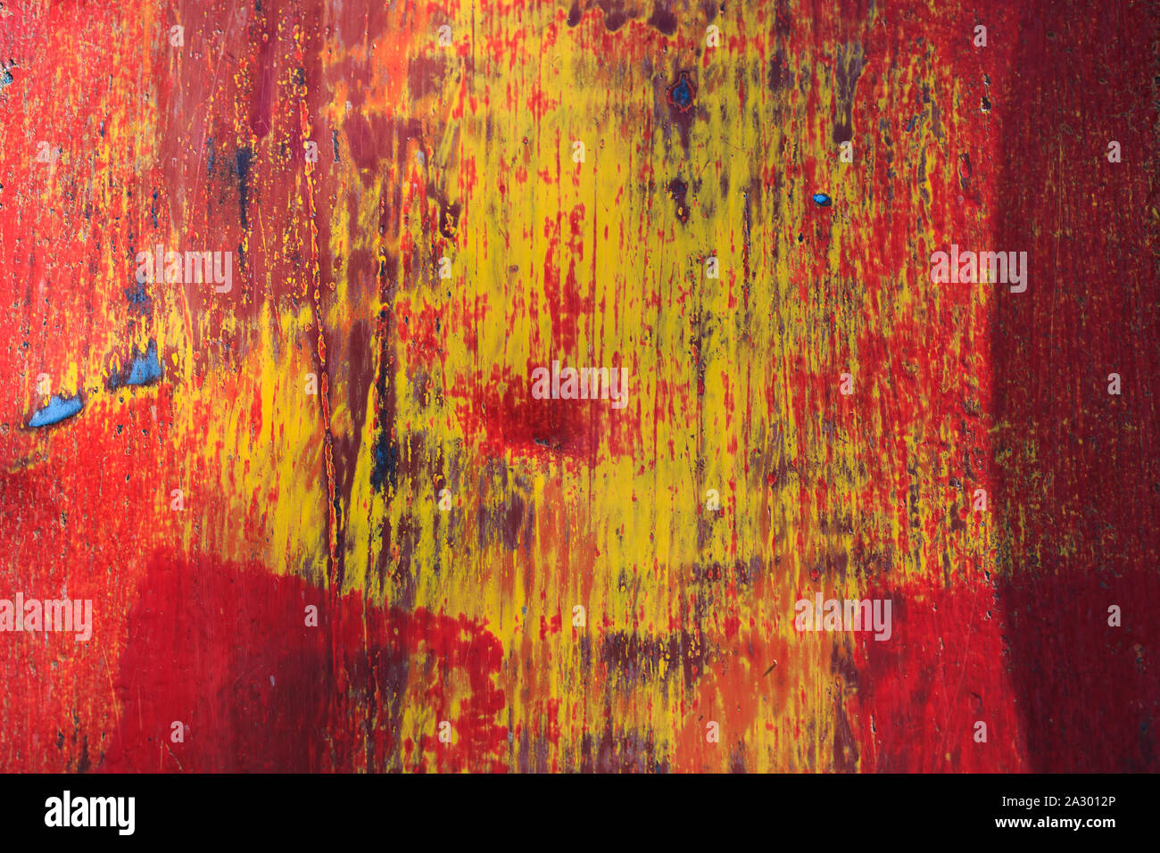 metal with chipped red paint. Grunge style background Stock Photo - Alamy