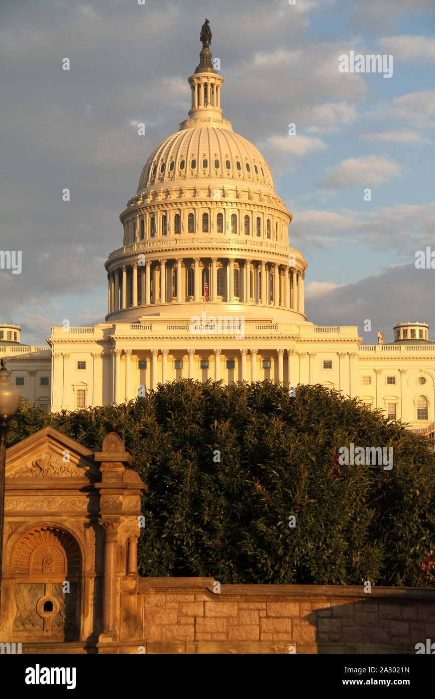 View of the U.S. Capitol Building in Washington D.C., USA Stock Photo ...