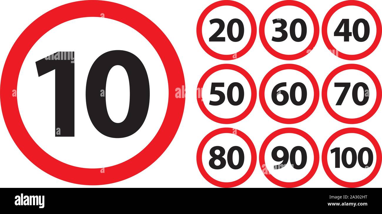 70 mph sign hi-res stock photography and images - Alamy