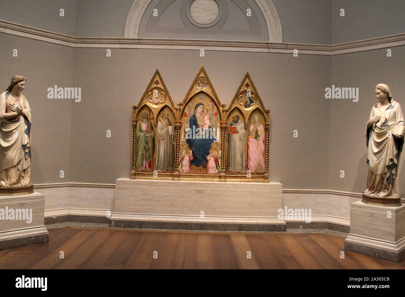 Christian art at the National Gallery of Art in Washington DC, USA ...