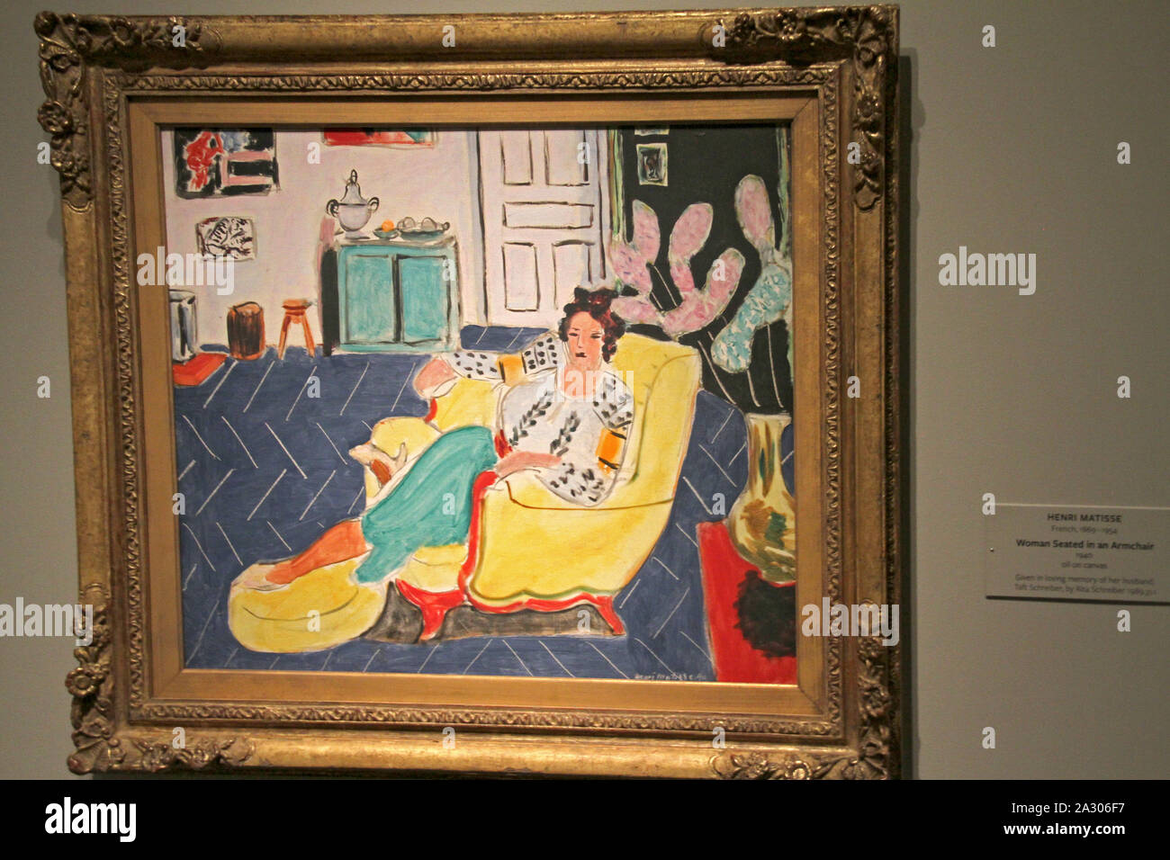 Seated Woman Matisse