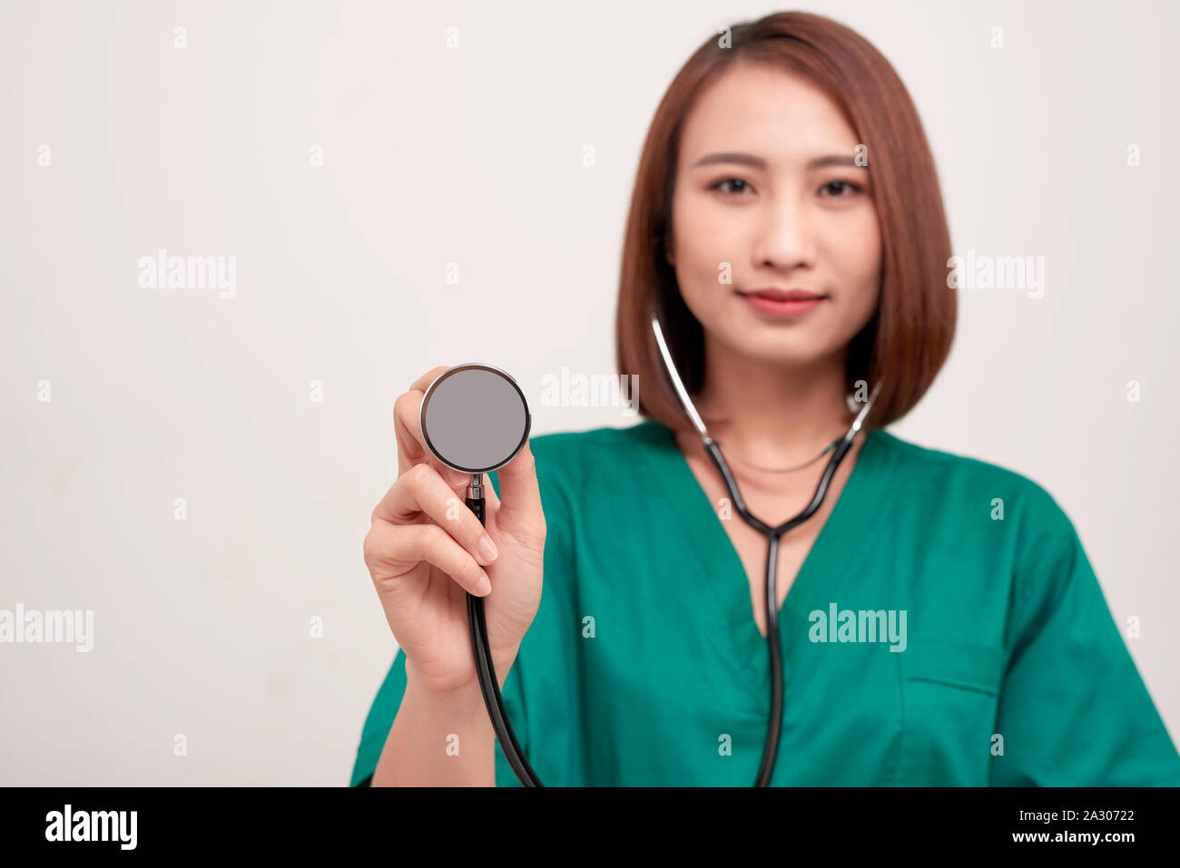Portrait beautiful asian doctor nurse hi-res stock photography and ...