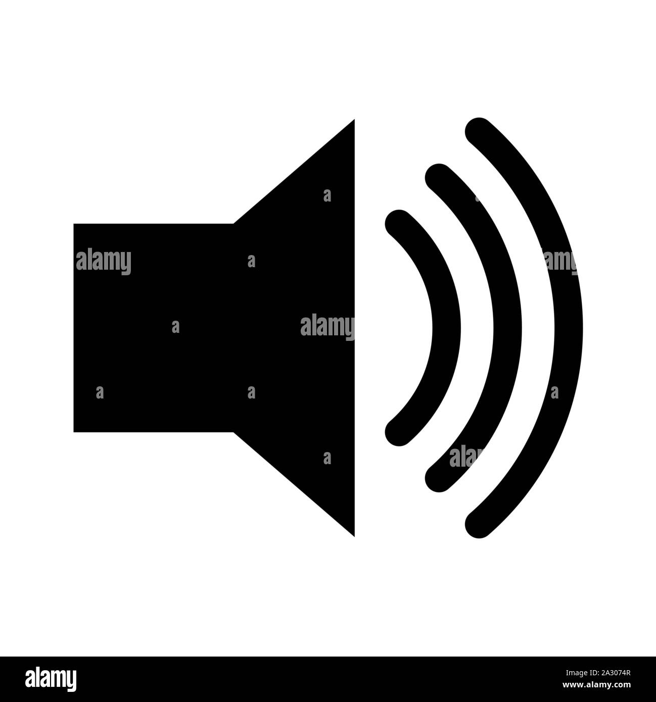 Sound icon hi-res stock photography and images - Alamy
