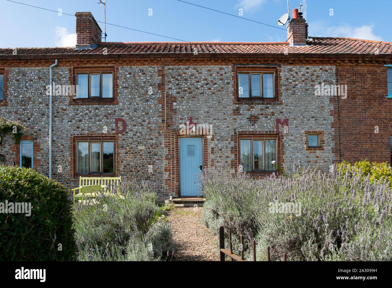 The Wiveton Hall holiday cottages in Marsh Lane, Wiveton, North Norfolk ...