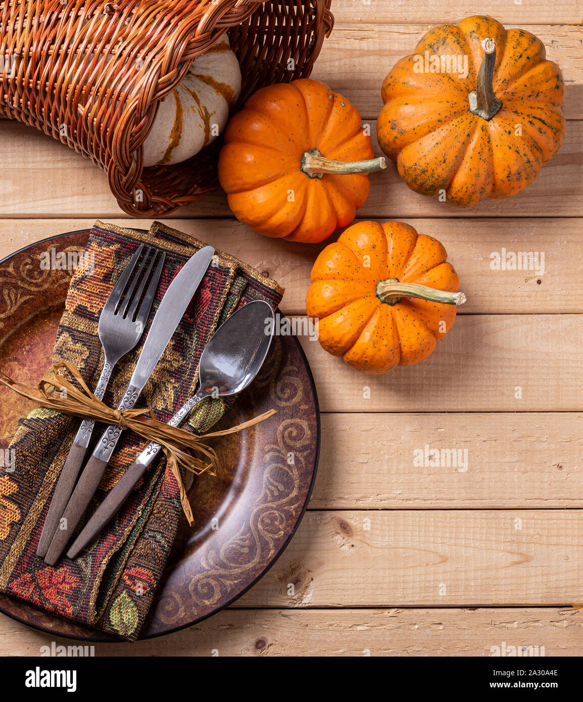 Mini pumpkins overhead hi-res stock photography and images - Alamy