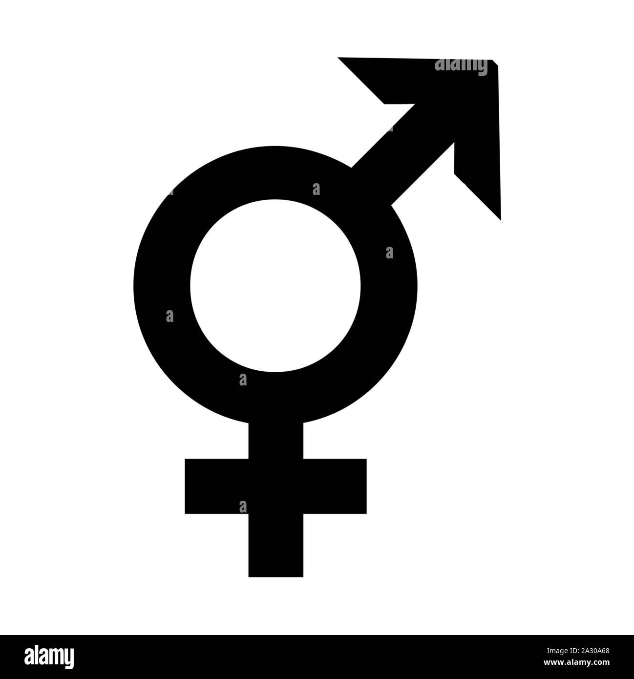 Bisexual Symbol Illustration Stock Vector Image And Art Alamy