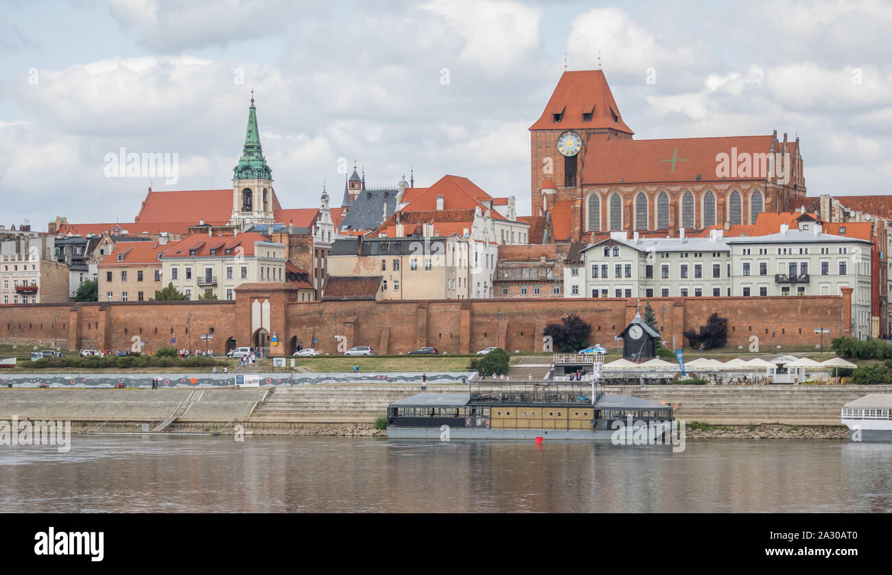 Torun, Poland - located on the Vistula River, Torun displays one of the ...