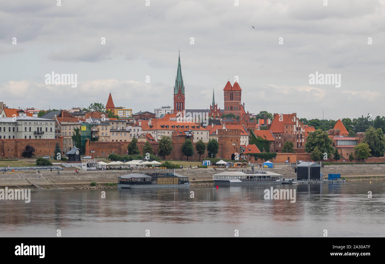 Torun, Poland - located on the Vistula River, Torun displays one of the ...