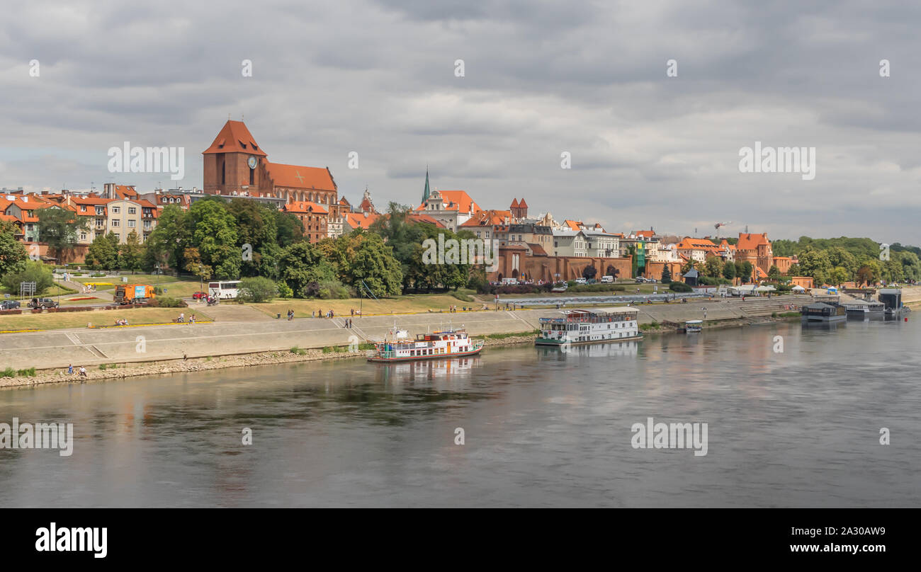 Torun, Poland - located on the Vistula River, Torun displays one of the ...