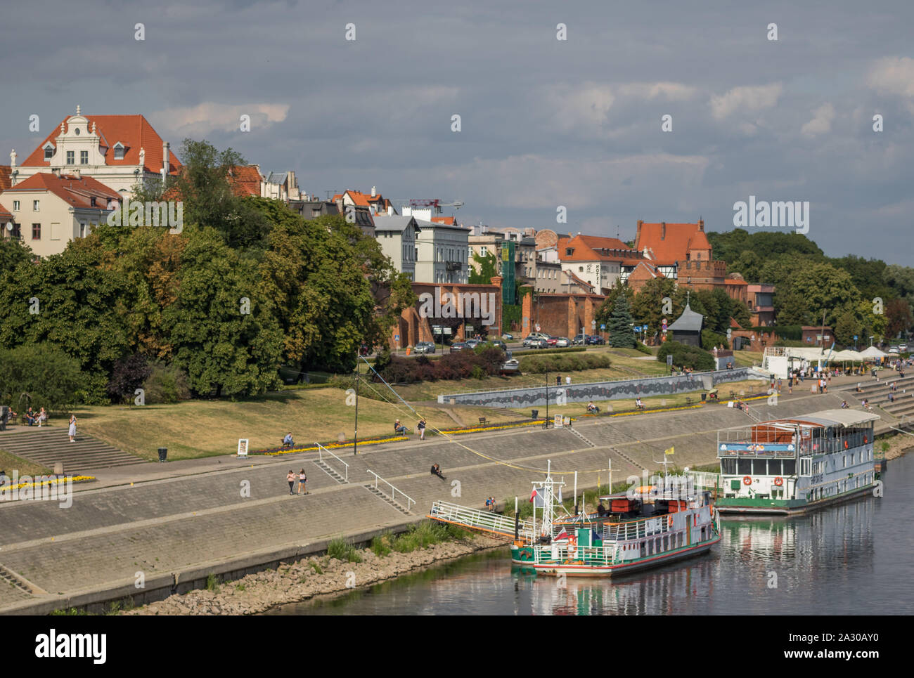 Torun, Poland - located on the Vistula River, Torun displays one of the ...