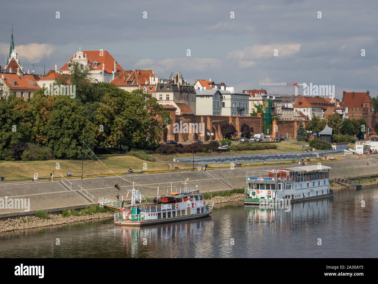 Torun, Poland - located on the Vistula River, Torun displays one of the ...