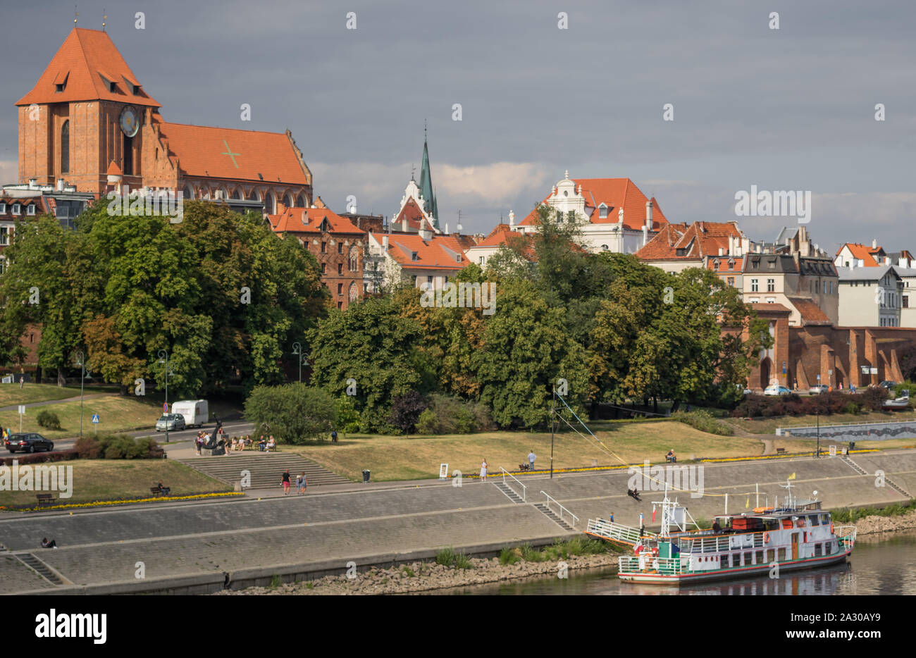 Torun, Poland - located on the Vistula River, Torun displays one of the ...