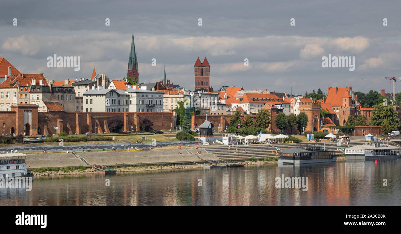 Torun, Poland - located on the Vistula River, Torun displays one of the ...