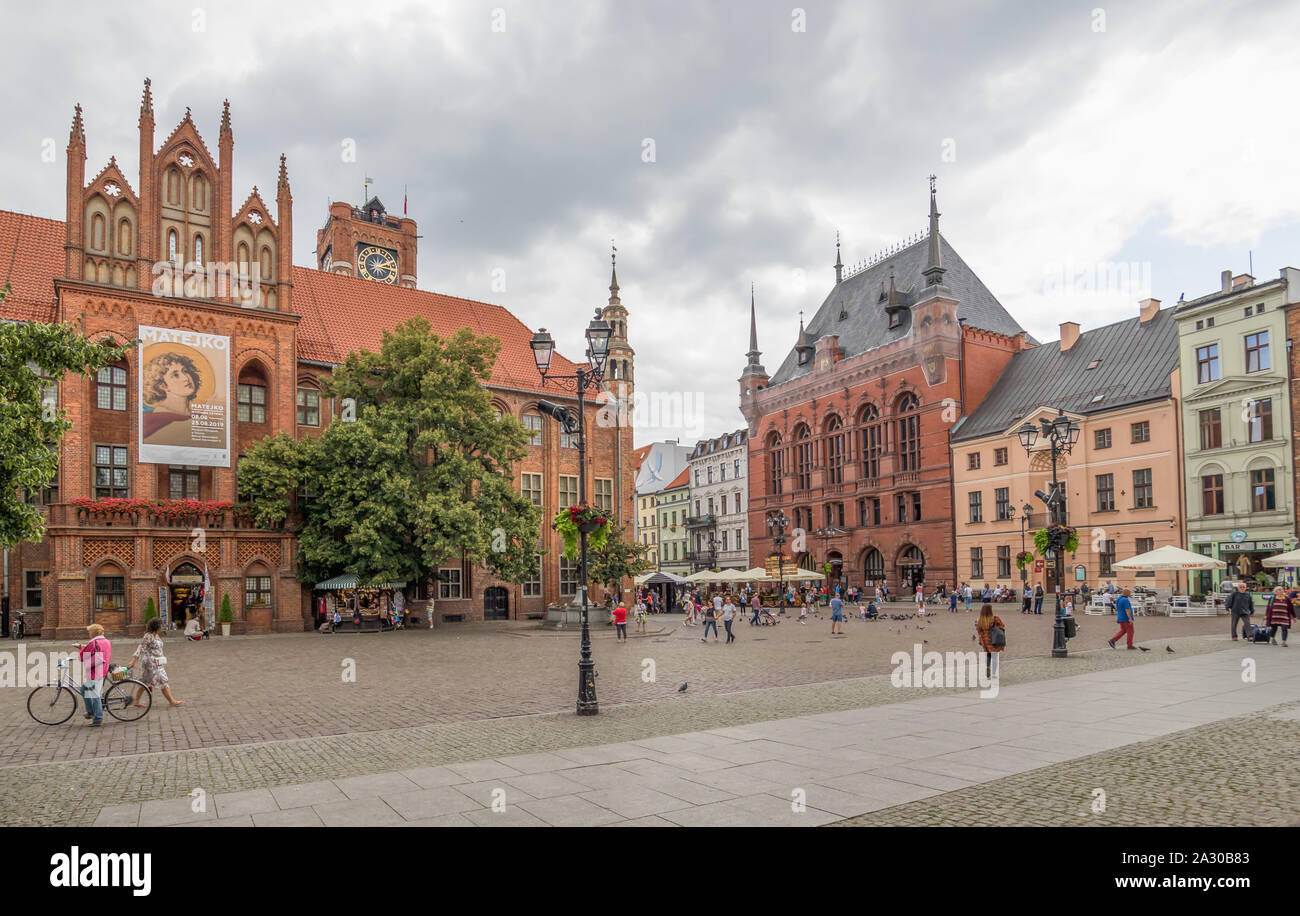 Torun, Poland - located on the Vistula River, Torun displays one of the ...