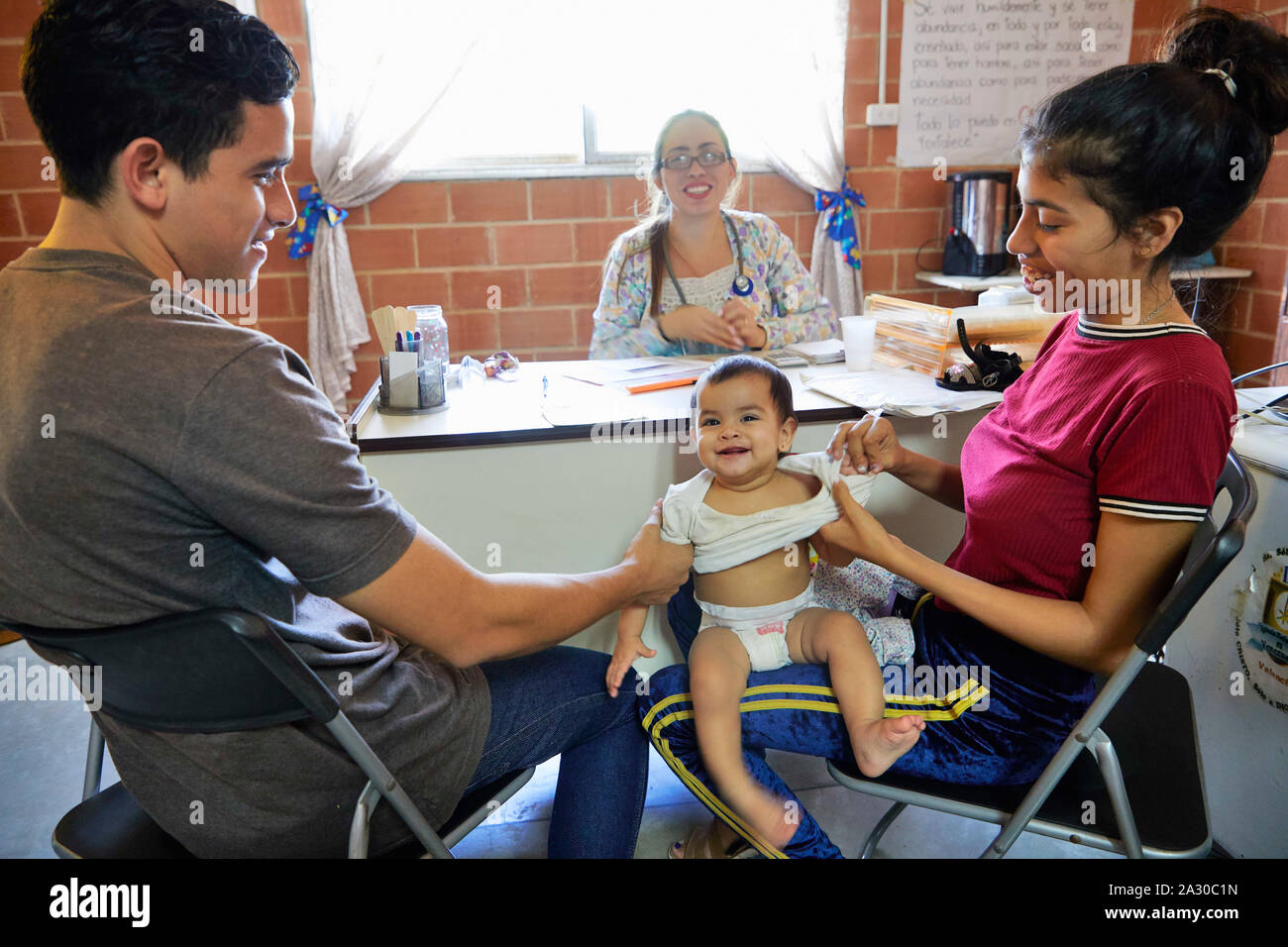 Venezuela Valencia Members of the Reformed church doktor Yaneth Prato ...
